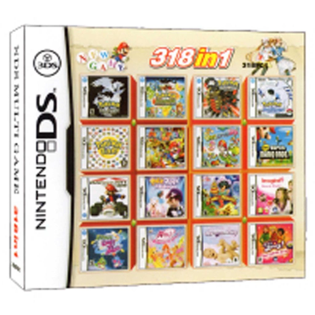 Nintendo 23/208/468/482/486/488/500/502/520 In 1 DS 3DS 2DS NDSI NDSL ...