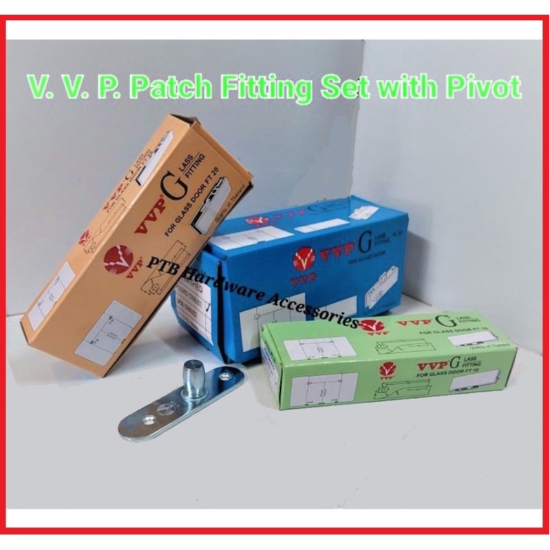 VVP Patch Fitting [TOP PATCH / BOTTOM PATCH / CORNER LOCK] Tempered Glass 10,12MM 钢化玻璃门夹锁头 ...