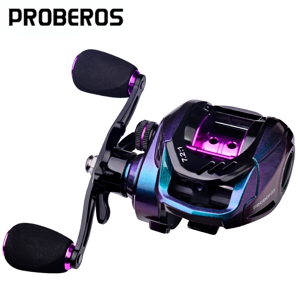 PROBEROS Mesin Pancing Casting Bc Reel 7.2:1 Gear Ratio 10kg Drag ...
