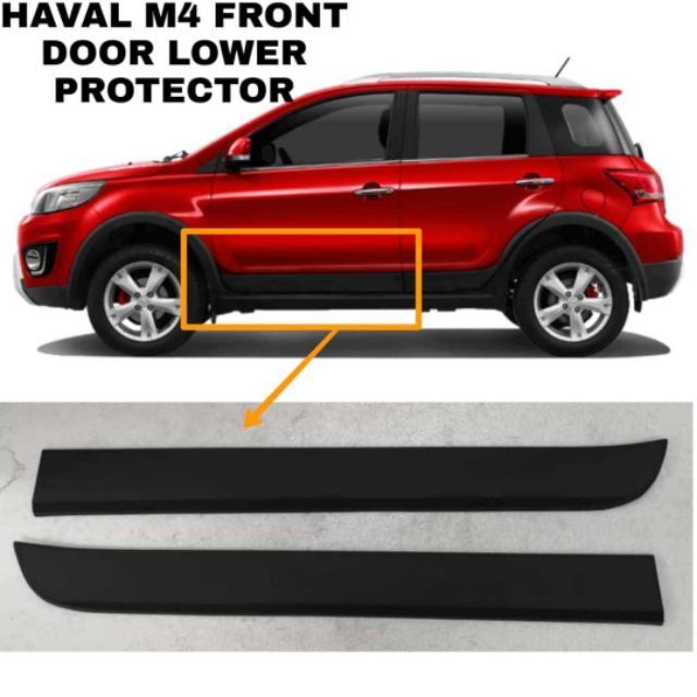 HAVAL H1 M4 Great Wall Front Door Outer Trim Door Trim Plastic Cover ...