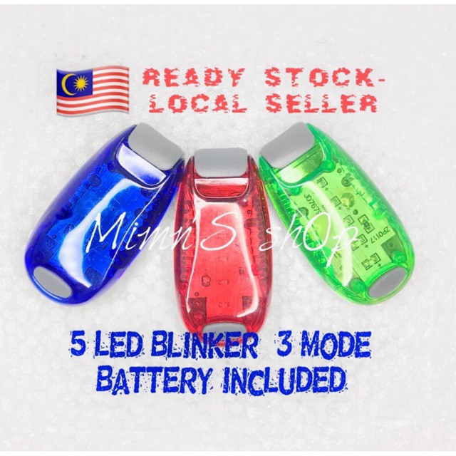 🇲🇾LOCAL dan Ready Stock🔥BLINKER 5 LED, 3 Mode, light weight Running ...