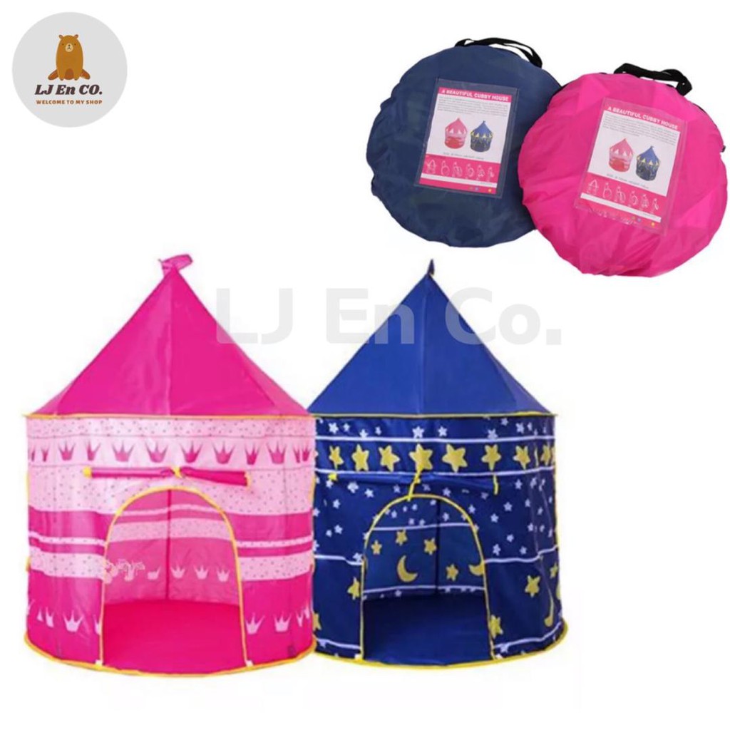 Portable Folding Kids Play Tent Crawl Tunnel Ball Pit Portable ...