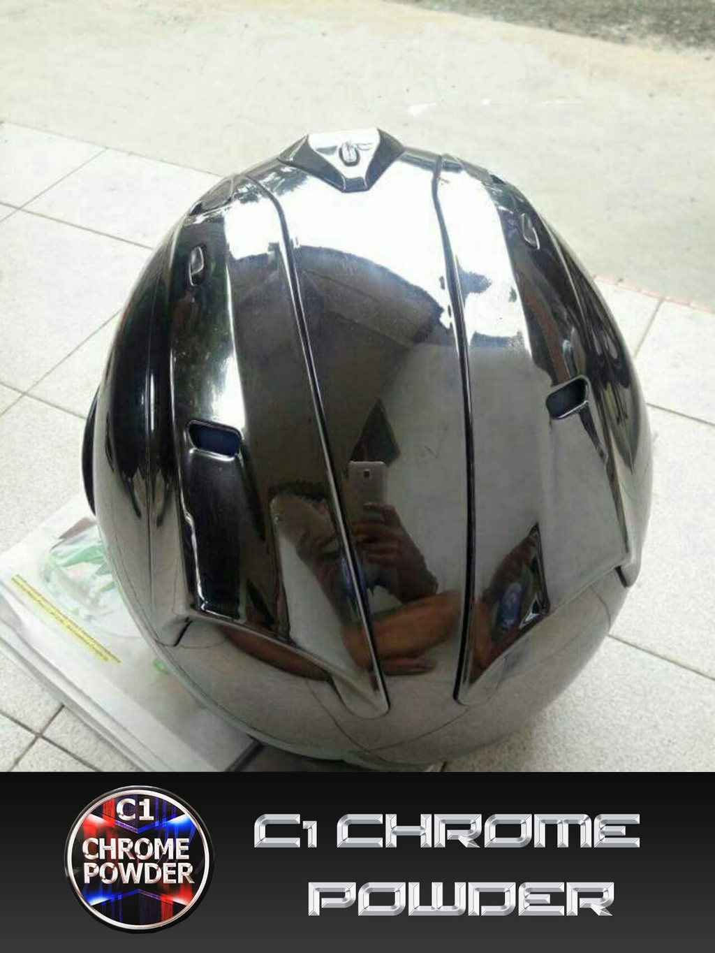 Chrome powder/Instant Chrome Powder(CHANGE EVERTHING TO CHROME ...