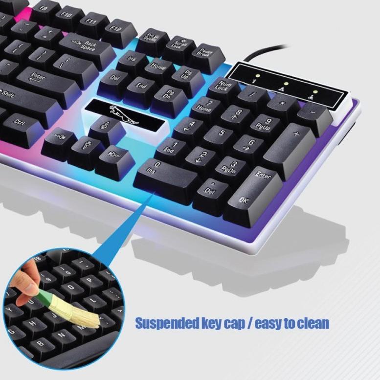 Tiamax Gaming Keyboard Mechanical Keyboard G21B Waterproof RGB Keyboard ...