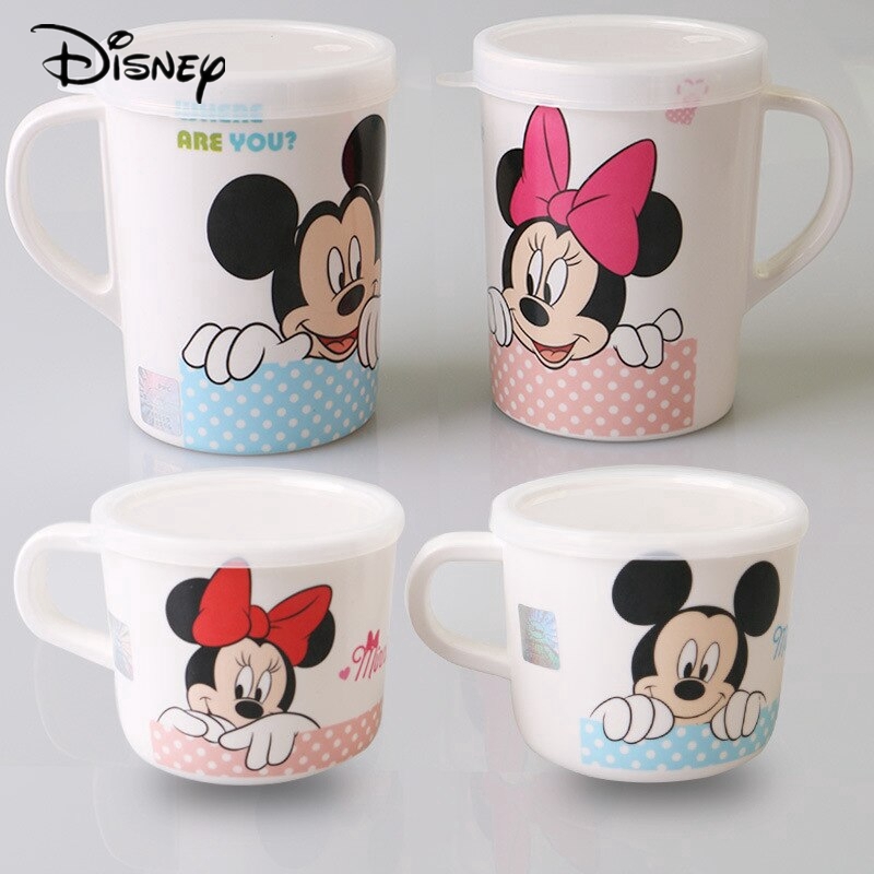 Disney Children's Cup Home MA Material Milk Cup with Cover Baby ...