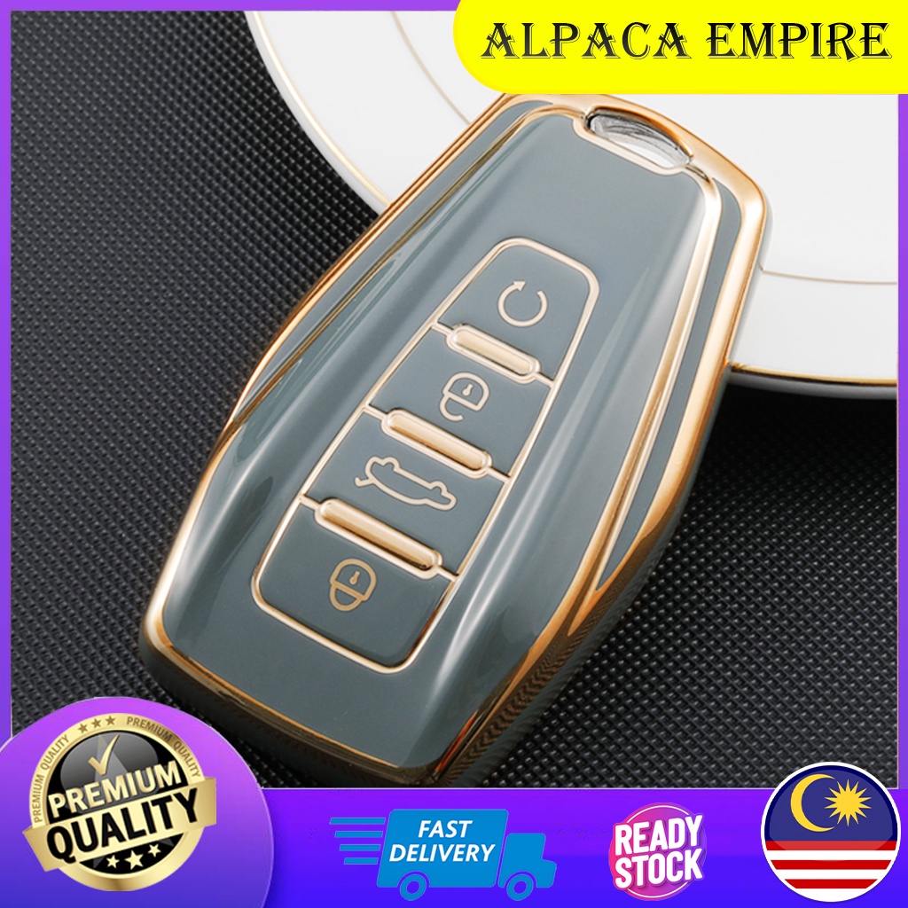 Car Key Cover Case Casing Sarung Kunci Kereta Proton X50 X90 TPU Key ...