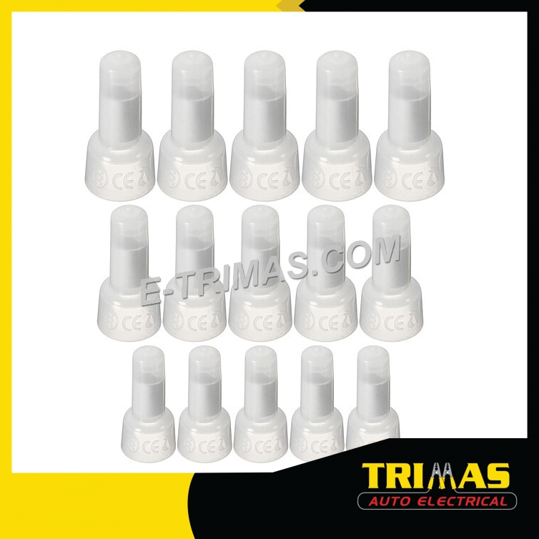 Closed End Crimp Cap Wire Connector Nylon Insulated Terminal (10PCS ...