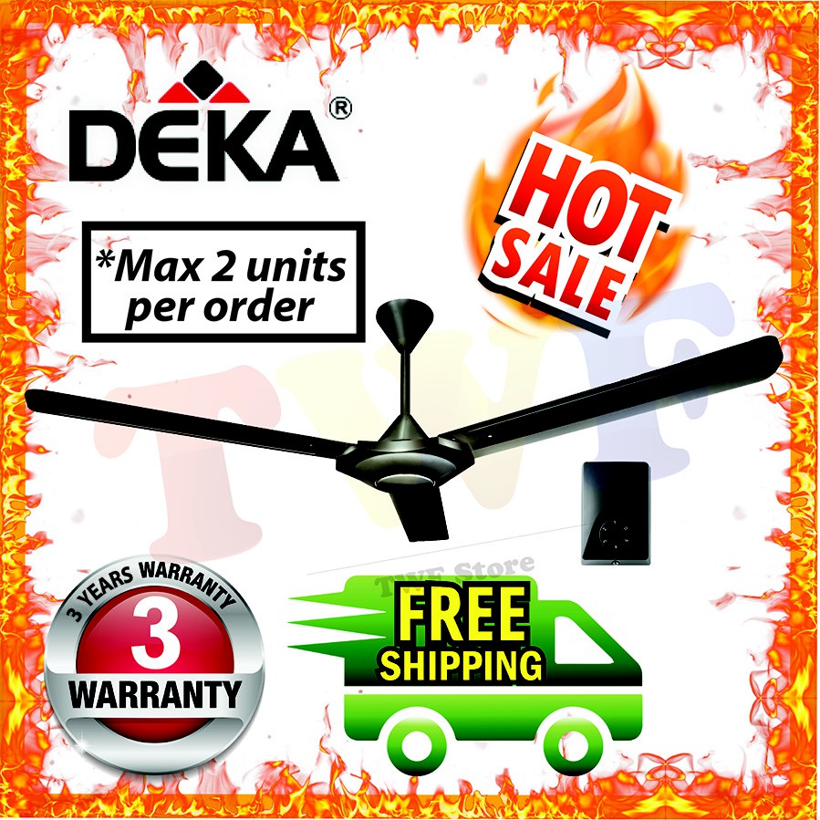 DEKA Ceiling Fan (60") DF3 | Shopee Malaysia