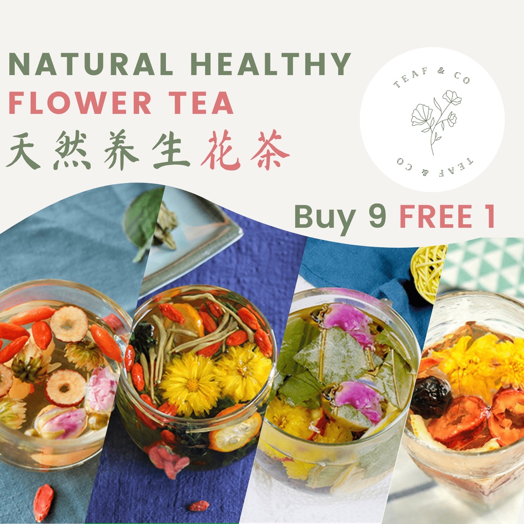 🌸Teaf&Co🌸 Natural Healthy Flower Tea 天然花茶 养生茶 Beauty 排毒美颜 Stress Relief 舒缓解压 Improve Sleep 改善睡眠 ...