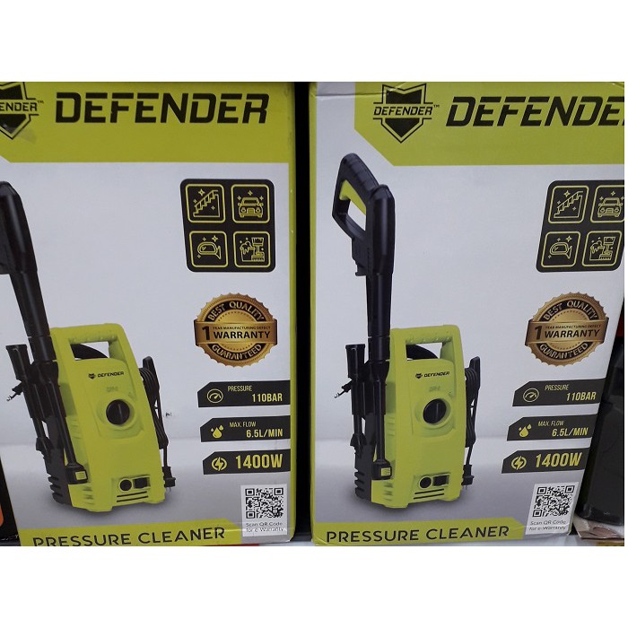 DEFENDER High Pressure Cleaner 1400W (110 Bar) | Shopee Malaysia