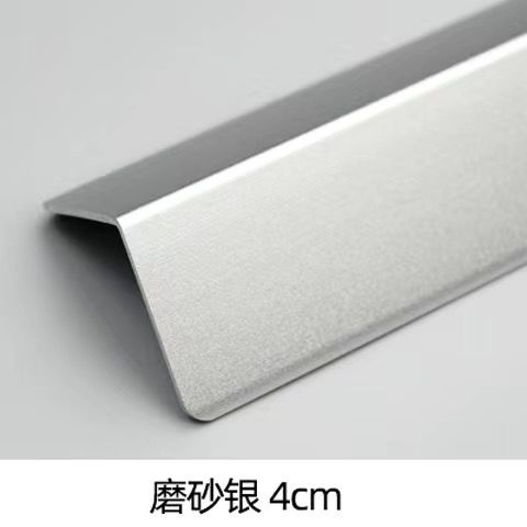 Aluminum alloy L-shaped edging edge trimming decorative line right ...