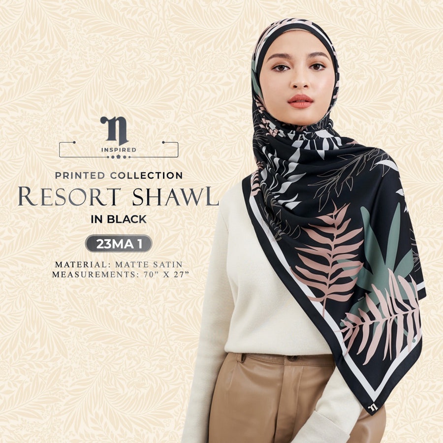 🔥 Ready stock 🔥 Neelofa The Resort Shawl / Square Collection | Shopee ...