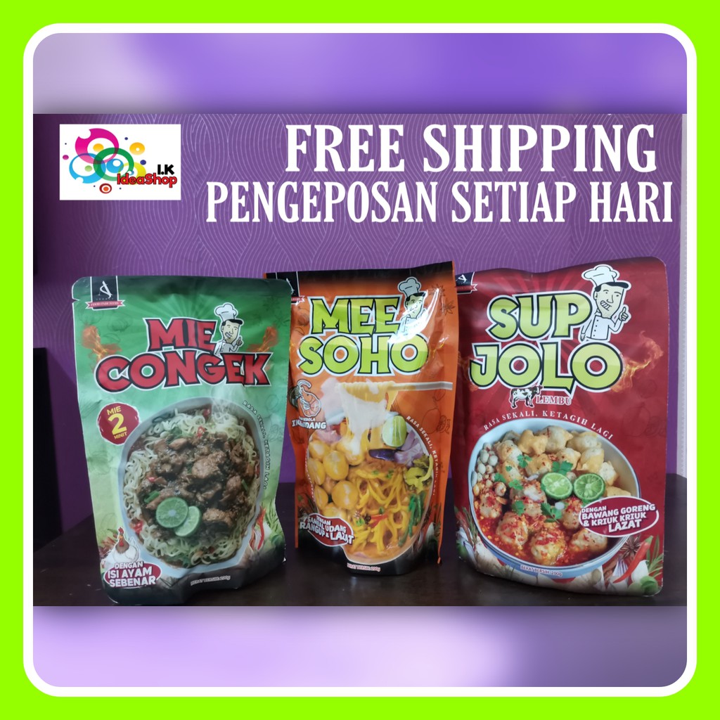 🔥 BARU VIRAL 🔥MEE CONGEK,MEE SOHO DAN SUP JOLO by Dato Alif Syukri 🔥 ...