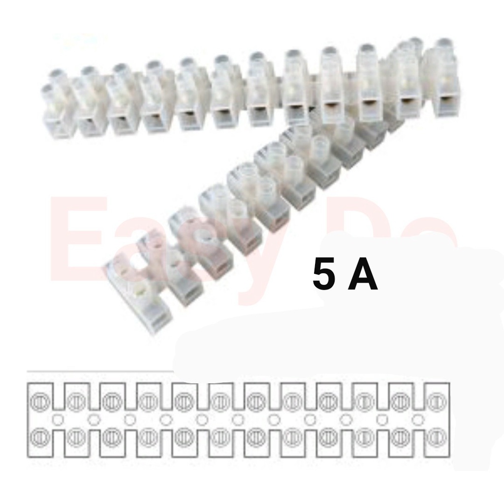 5A 10A 15A 20A 30A PVC Wire Cable connector connecter Terminal Block 12 ...