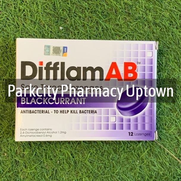 Difflam AB Lozenges 12s - Blackcurrant 4479/ Orange 4486/ Lemon 4509 ...