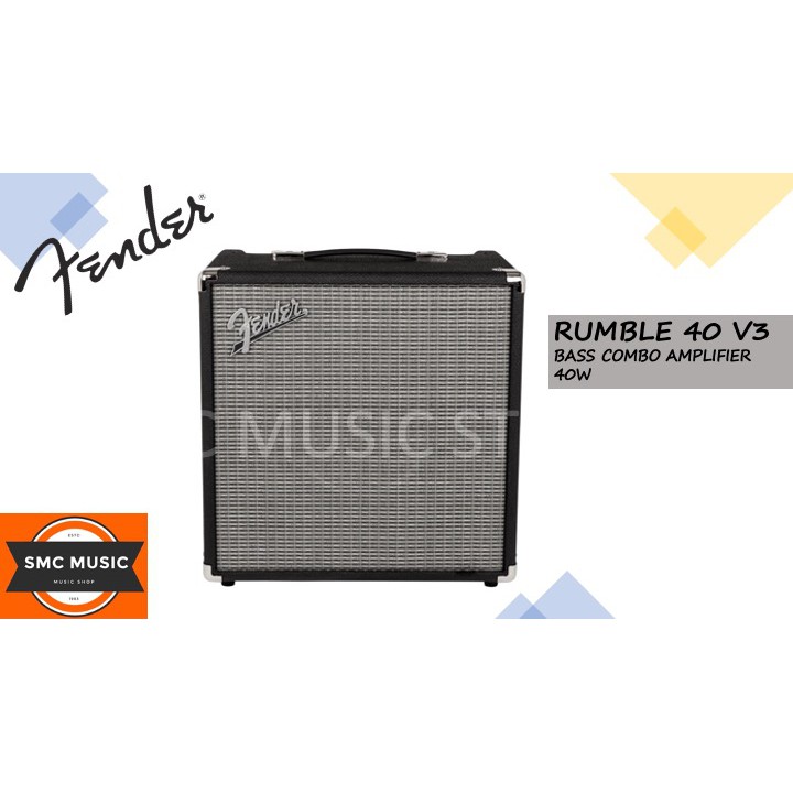 FENDER RUMBLE 40 V3 BASS COMBO AMPLIFIER | Shopee Malaysia