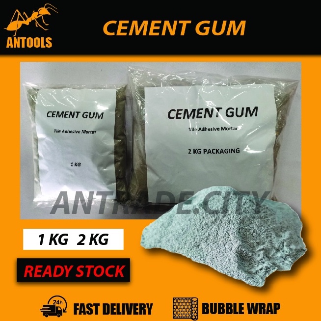 Cement Gum / Simen Gum [1 kg & 2 kg] / Ceramic Tiles Installation ...