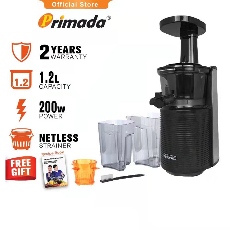 Name:PRIMADA NETLESS SLOW JUICER | Shopee Malaysia