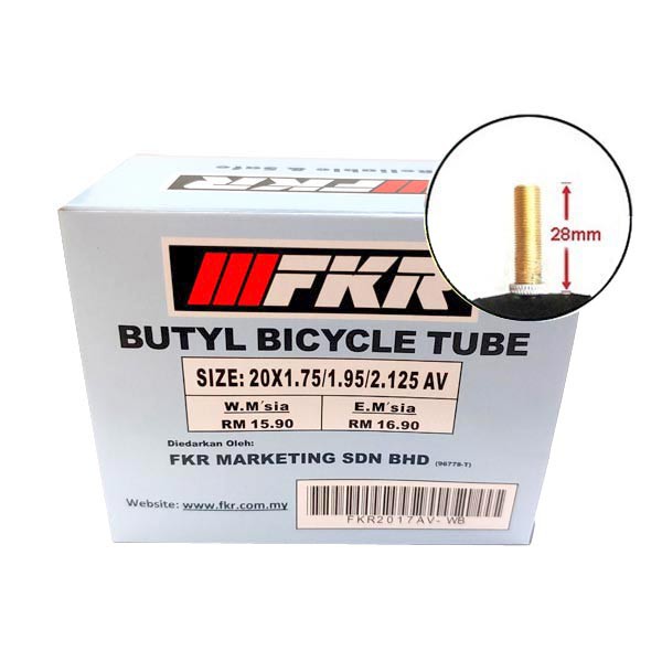 16" 20" 24" 26" TIUB BASIKAL TIUB DALAM - FKR Bicycle Inner Tube 16" 20 ...