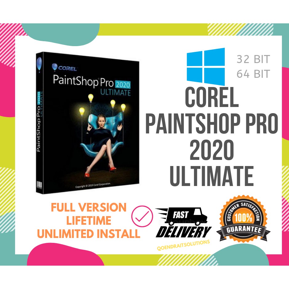🔥HOT🔥 Corel Paintshop Pro 2020 Ultimate 32 Bit 64 Bit Full Version ...
