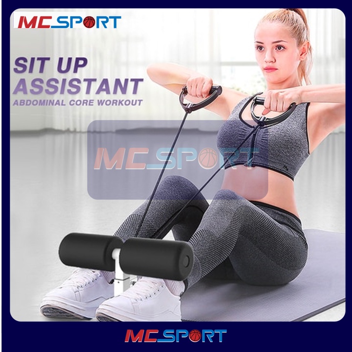 MCSPORT Suction Sit Up Bar Upgraded Suction for exercising gym Home ...
