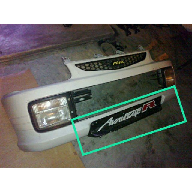 kancil mira L5 jangut lips bumper (fiber ) perodua kancil | Shopee Malaysia