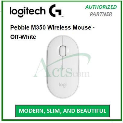 Logitech Pebble M350 Wireless Mouse - (Off-White / Rose / Graphite) | Shopee Malaysia