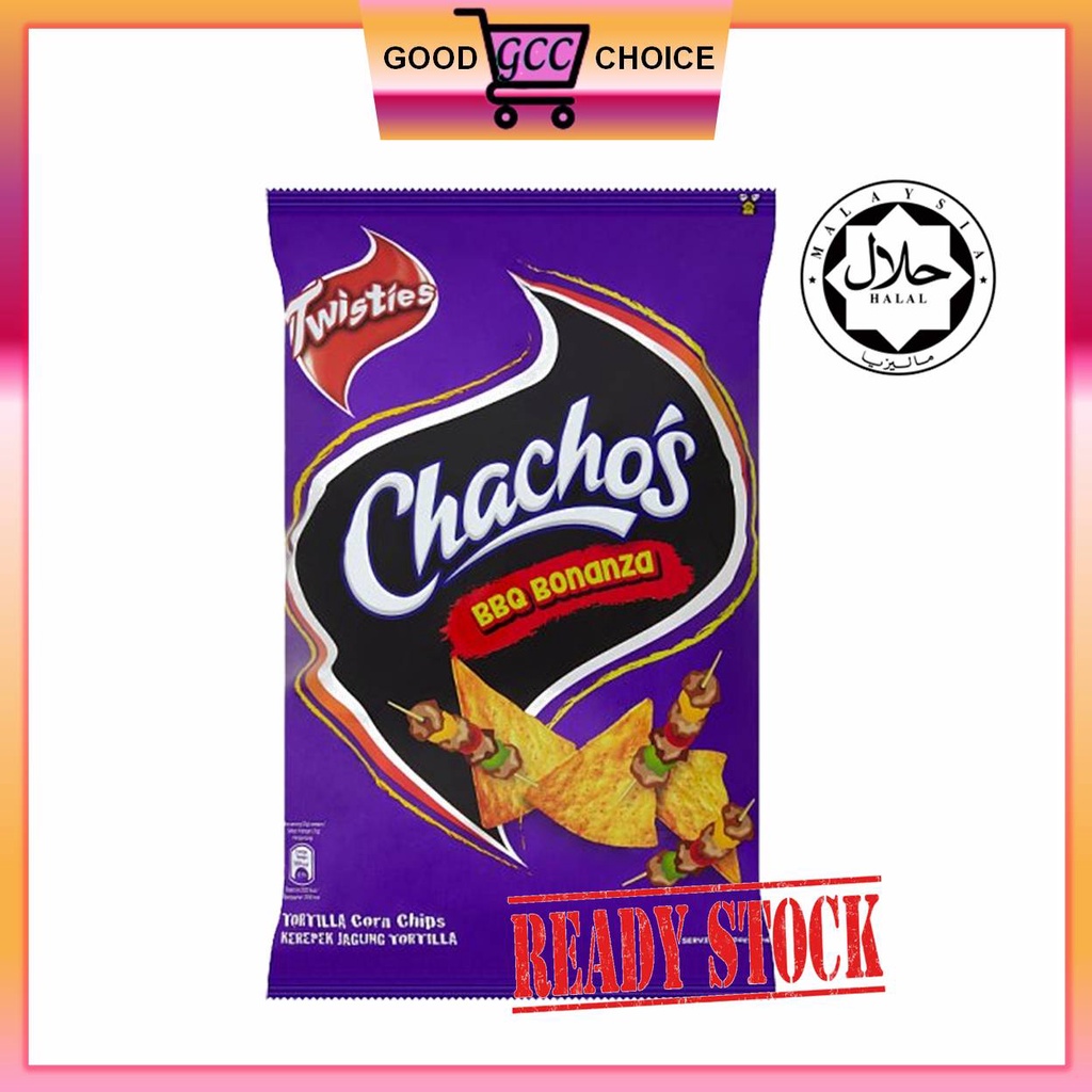 GCC-Ready Stock Twisties Chacho’s BBQ Bonanza Tortilla Corn Chips (70g ...