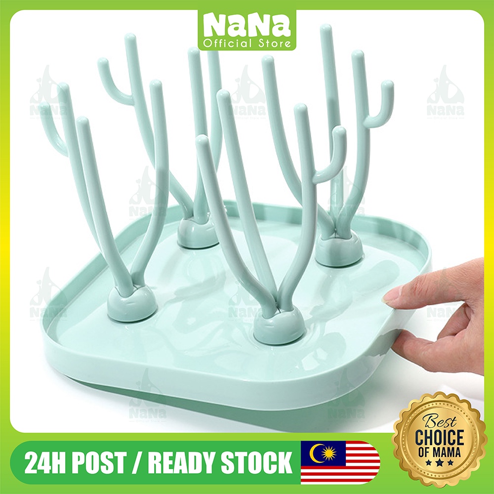 NANA Milk Bottle Drying Rack For Bottle Feeding Storage Bottle Portable ...