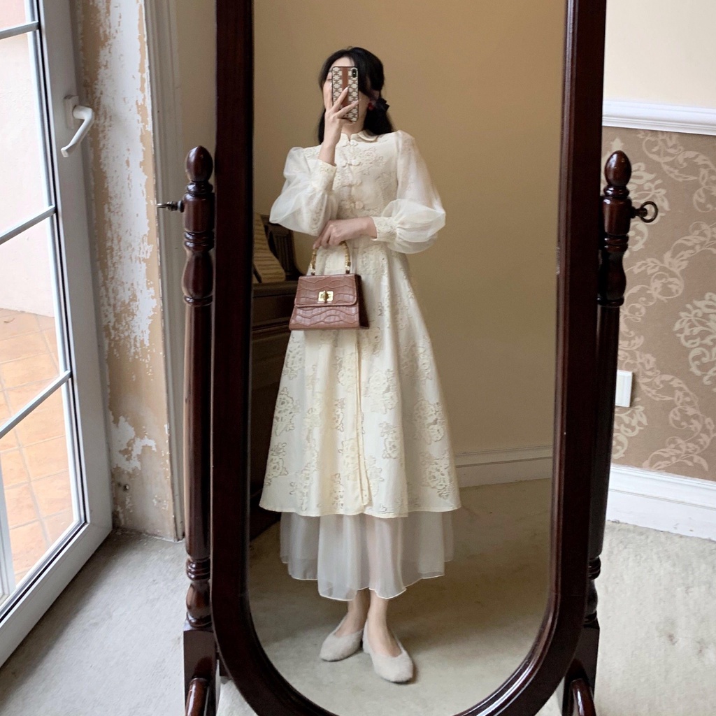 French cheongsam modified cheongsam dress elegant bridesmaid wedding ...