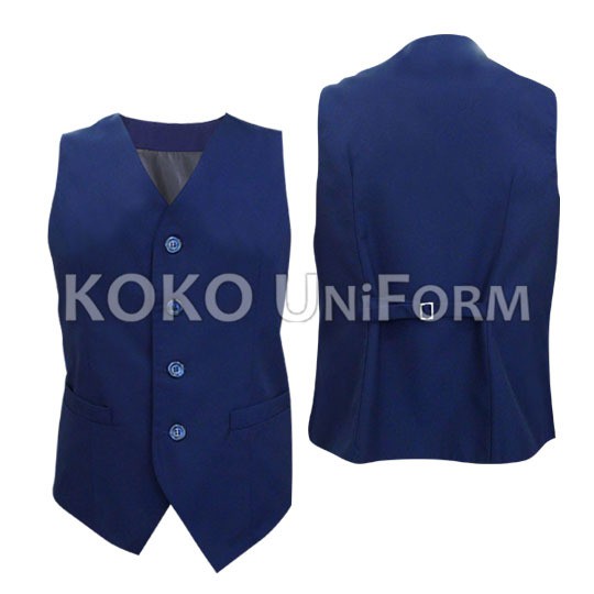 VEST BIRU TUA UNTUK SEKOLAH / MAJLIS RASMI / KAHWIN | DARK BLUE VEST ...