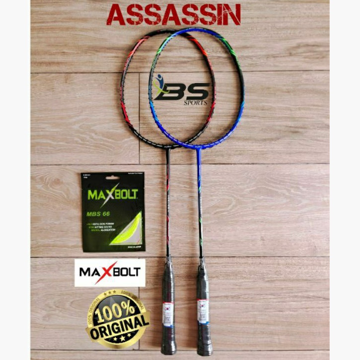 ORIGINAL MAXBOLT ASSASSIN BADMINTON RACKET | Shopee Malaysia