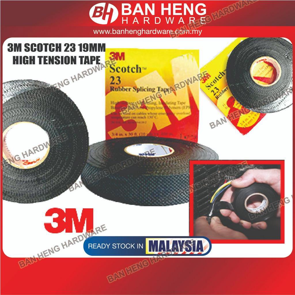 3M Scotch 23 Rubber Splicing Tape/ Electrical Tape/ Suitable for ...