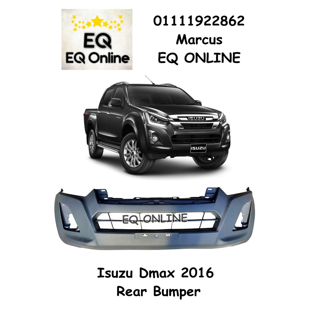 Isuzu D-Max Dmax 2016 Front Bumper PP Plastic Malaysia (BUMPER DEPAN ...