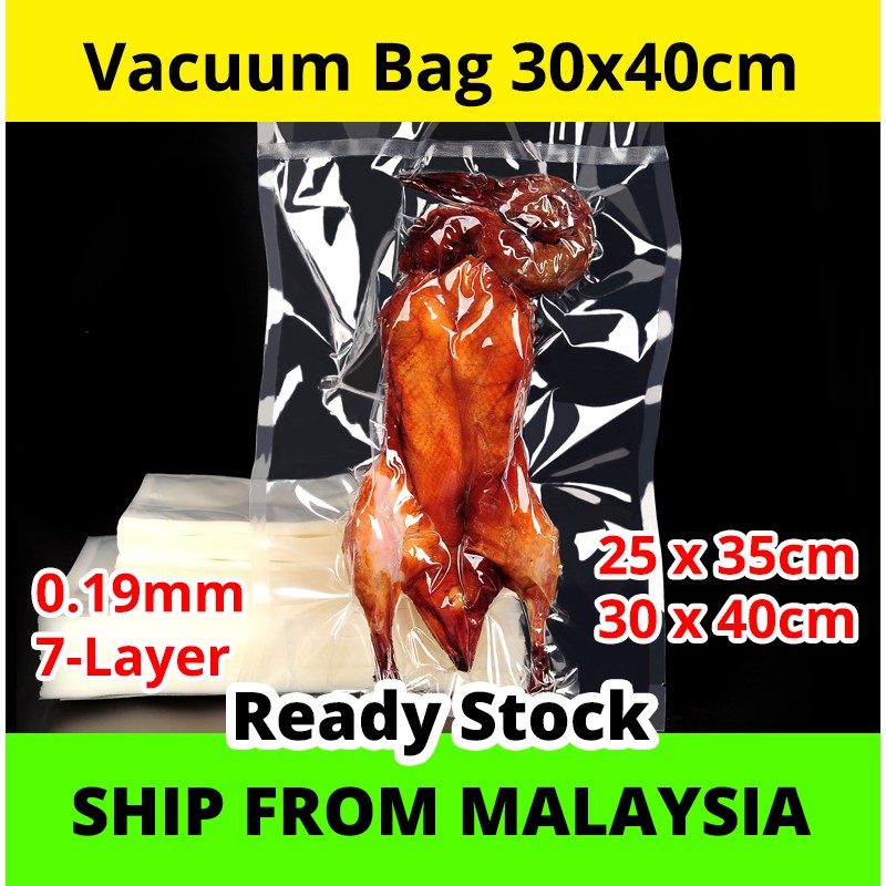 Roasted Duck Vacuum Bag Big Size 100pcs/pack 30x40cm 25x35cm Vacuum ...