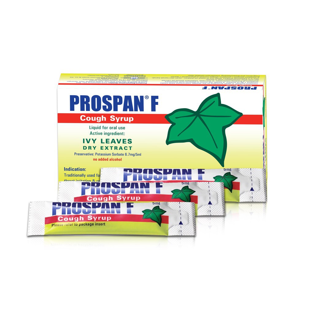 PROSPAN F COUGH SYRUP 5ML 9'S 1BOX | Shopee Malaysia