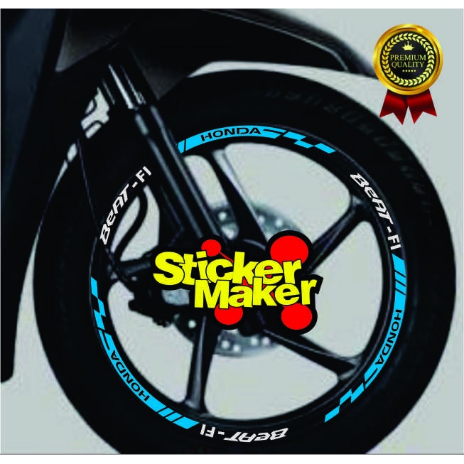 Sticker cutting list honda beat fi Rims. Automotive | Shopee Malaysia