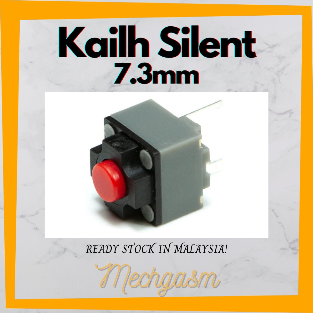 Kailh Silent Micro Switch 7.3mm red dot for Gaming Mouse Krytox by ...