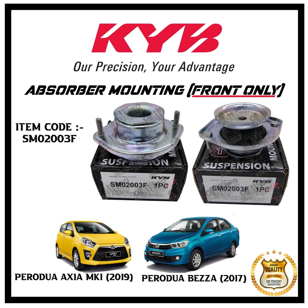 PERODUA AXIA, AXIA STYLE & BEZZA (B300) ABSORBER MOUNTING DEPAN (1 ...
