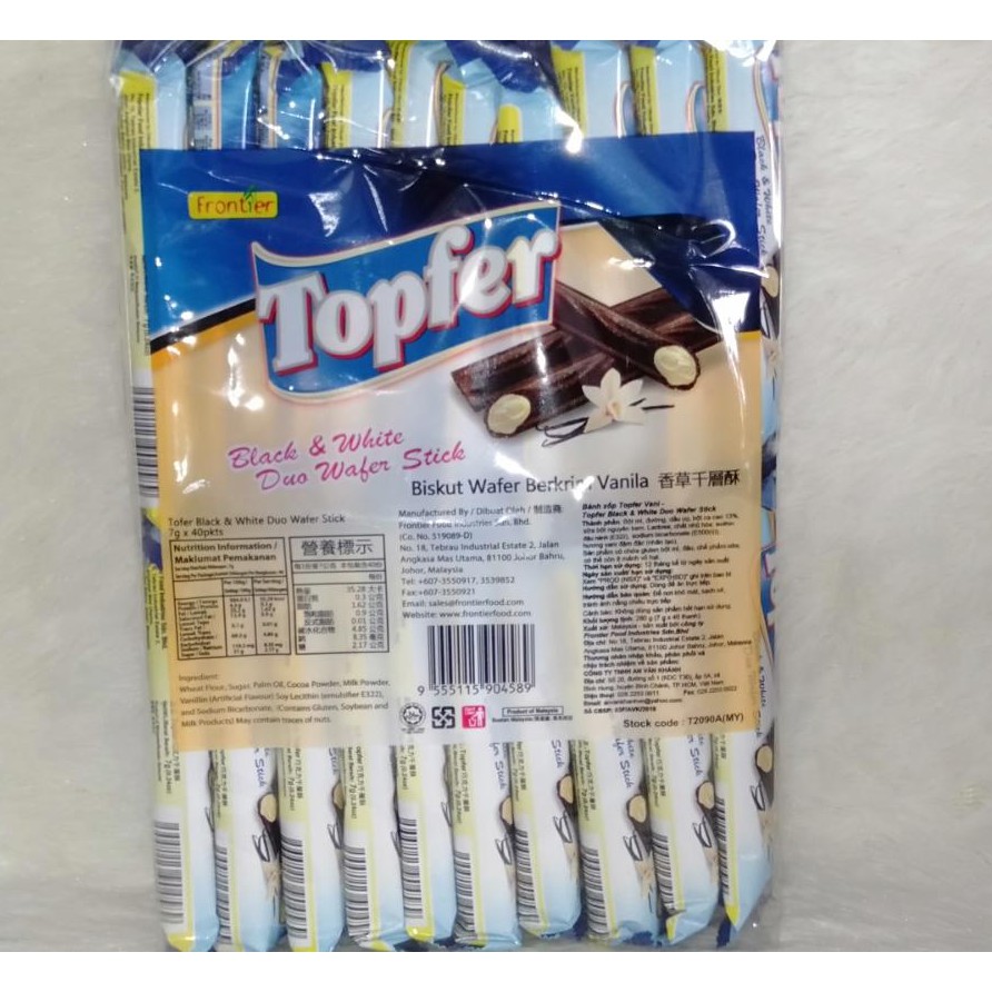 TOPFER WAFER STICK 7G X 40PKTS | Shopee Malaysia