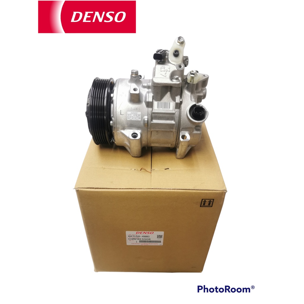 DENSO 447150-4880 Compressor for Toyota Camry 2.5 2012 TSE17C 6PK with ...