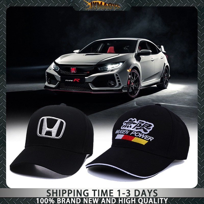 HONDA Fashion Embroidery Car logo Hat Outdoor Sports Baseball Cap F1 ...