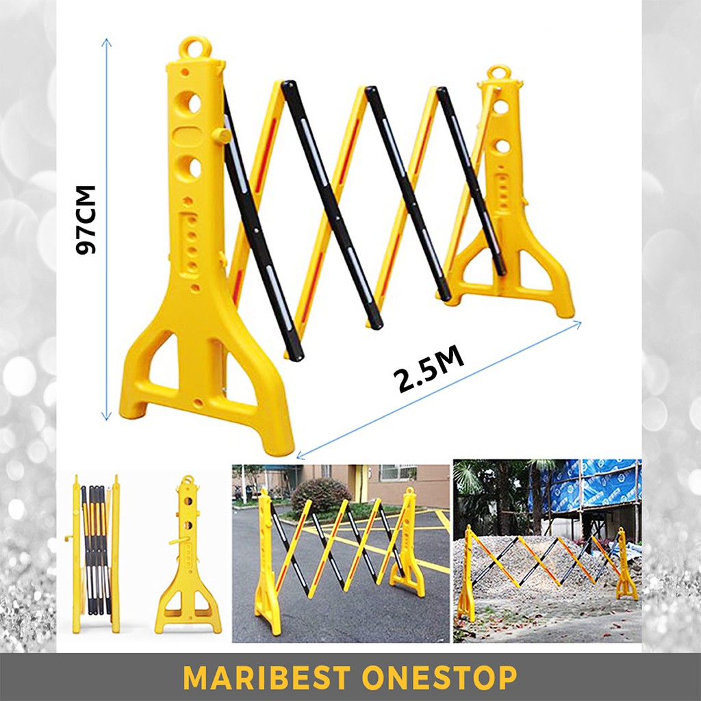 2.5M SAFETY DIVIDER FOR ROAD BARRIER GATE SAFETY BARRICADE | Shopee ...
