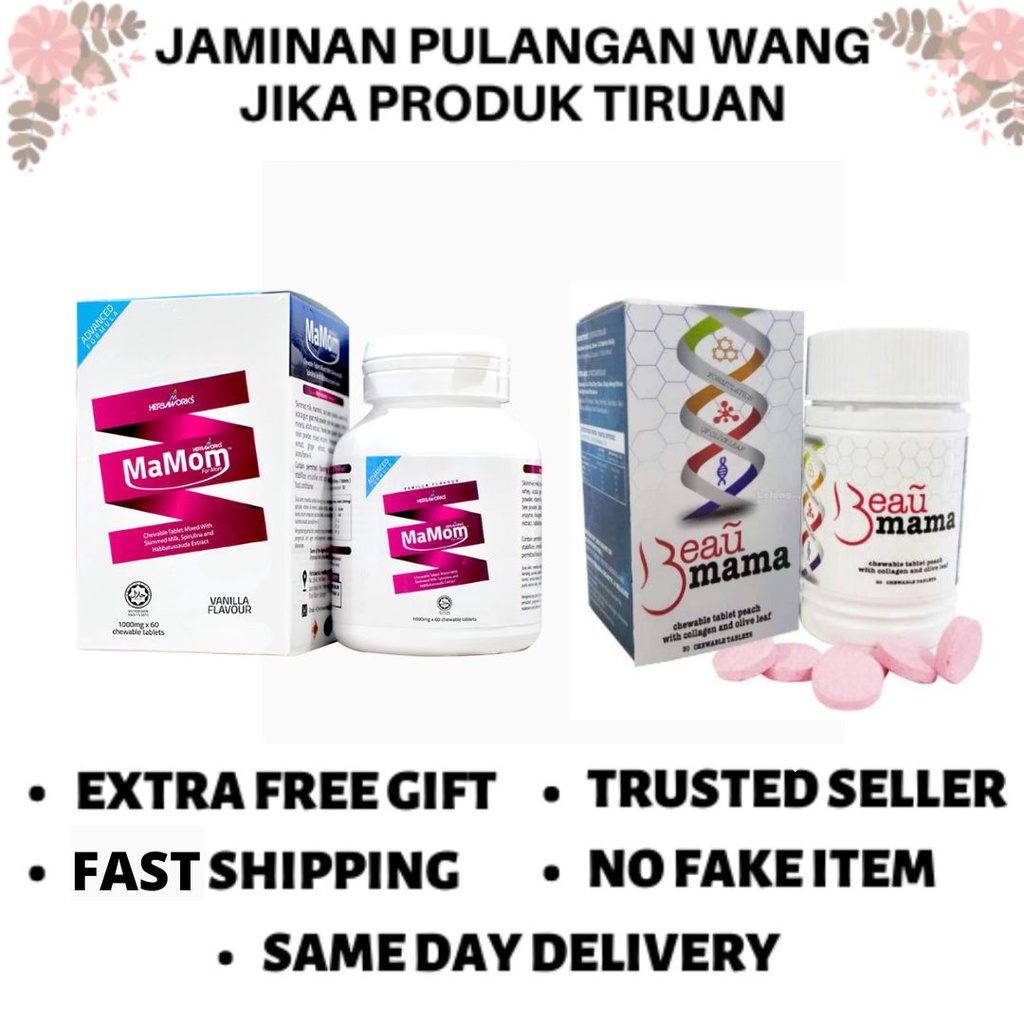 SUPER JIMAT - MAMOM MILK BOOSTER SUPPLEMENT & BEAUMAMA > SUPPLIMENT IBU ...