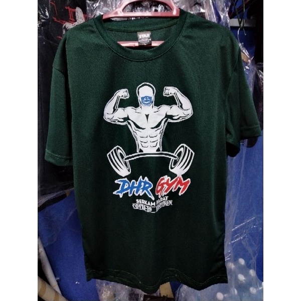 Baju Gym DHR Limited Edition (Covid19 edition) | Shopee Malaysia