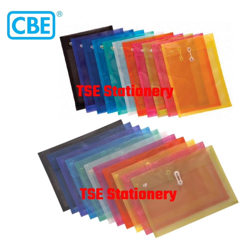 CBE A4/F4 103A / 103F / 104A / 104F Plastic String File Paper Document ...