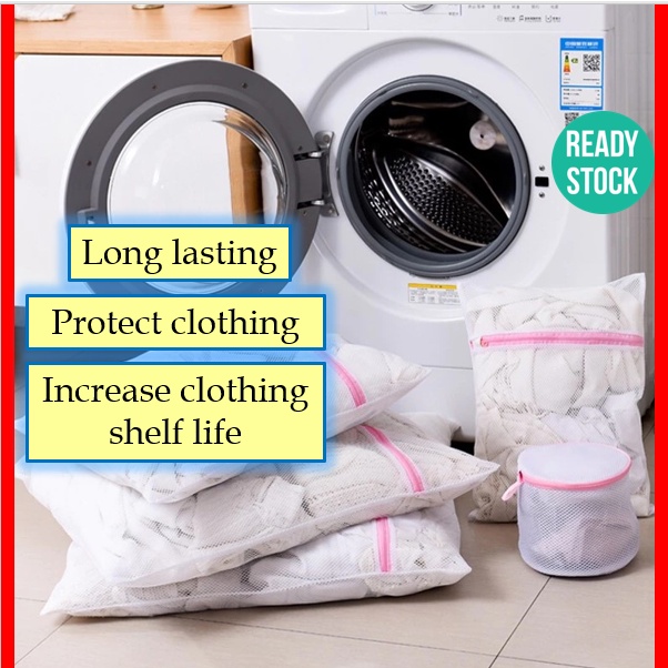 Laundry Bag Mesh Clothes Protection Bra Underwear Washing Bag Net Wash ...