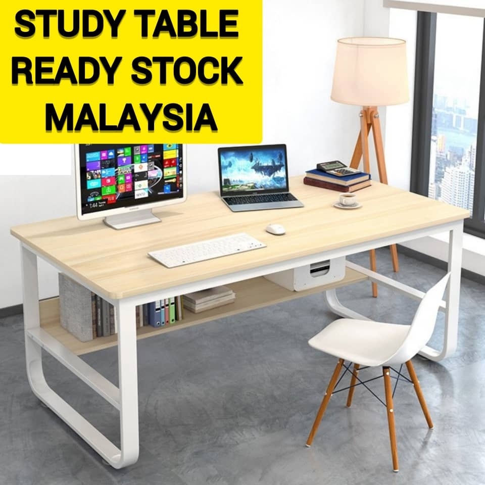 GAMING TABLE COMPUTER DESK WRITING TABLE COMPUTER TABLE MEJA PELAJAR ...