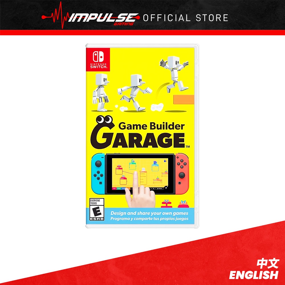 NSW Nintendo Switch Game Builder Garage Chi/Eng Version [US] | Shopee ...