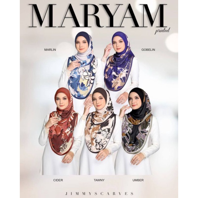 MARYAM PRINTED (FEB 2022) | Shopee Malaysia